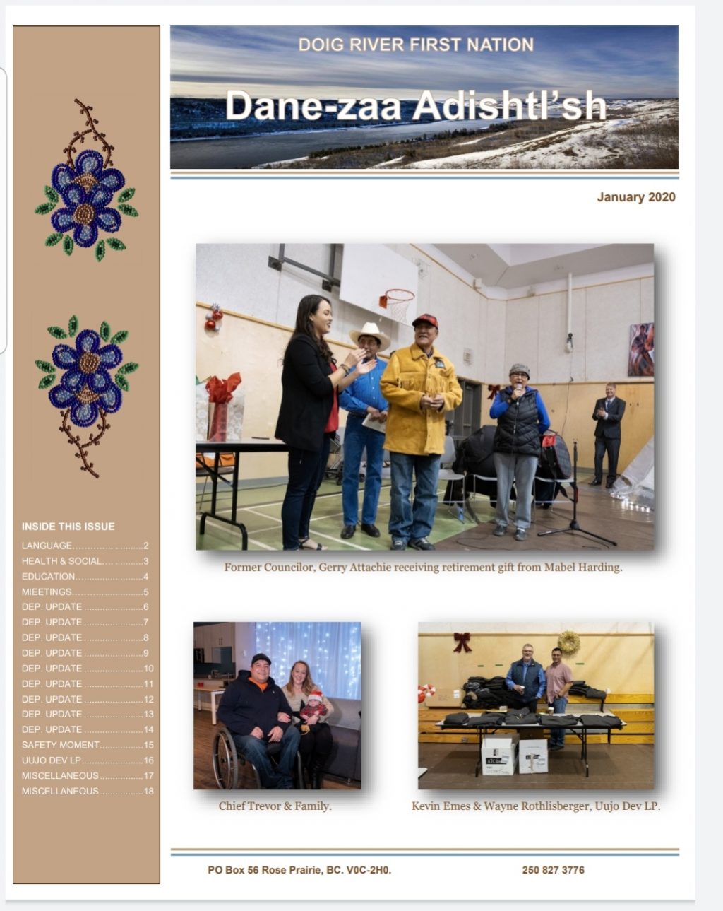 Newsletters - Doig River First Nation