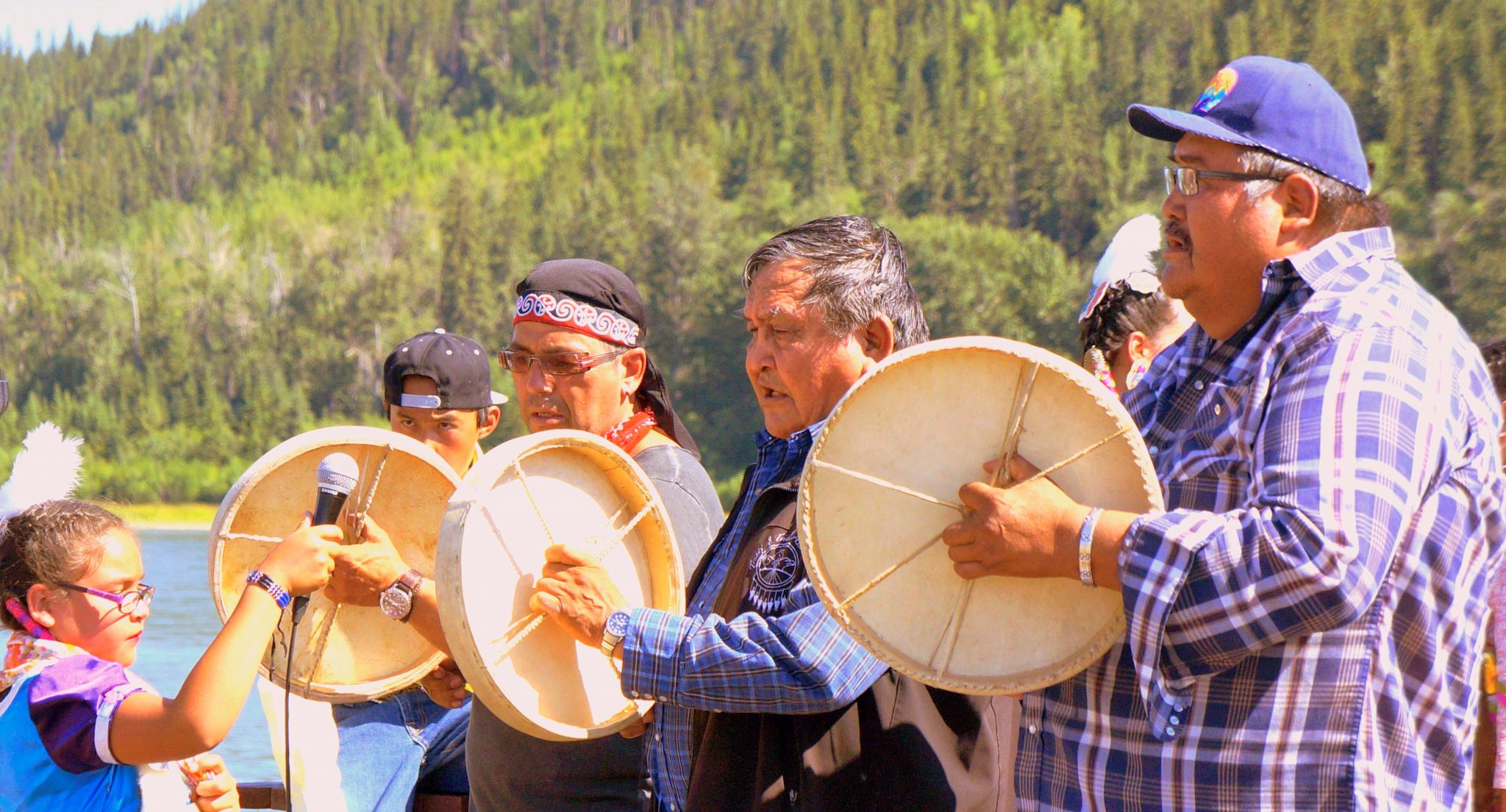 Doig River Drummers - Doig River First Nation