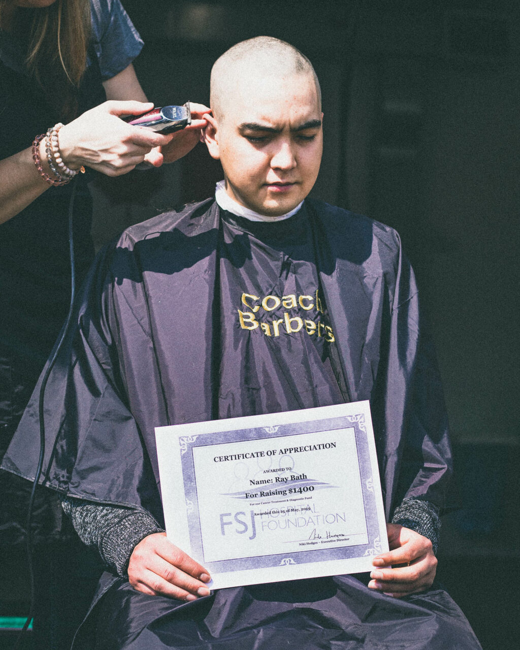 Ray Bath Marks 10th Anniversary of Participating in Bluey Day - Doig ...